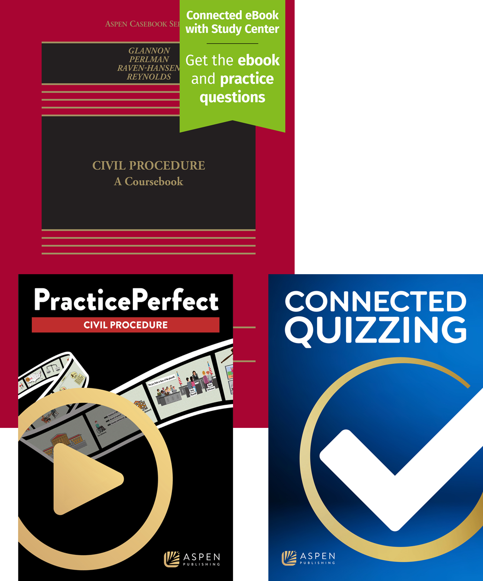 Bundle: Civil Procedure: A Coursebook, Fifth Edition with Connected Qu ...